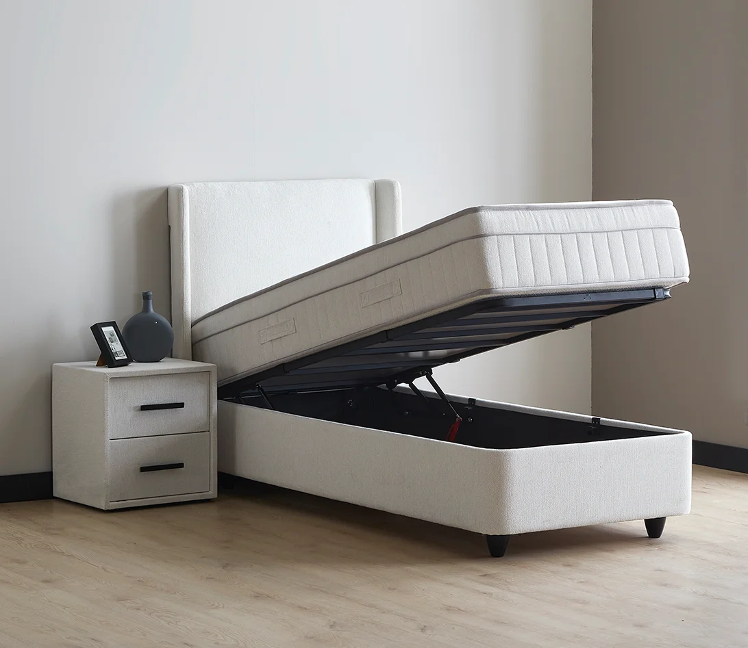 1 Persoons Boxspring met opbergruimte Ruby | Beddenscout24